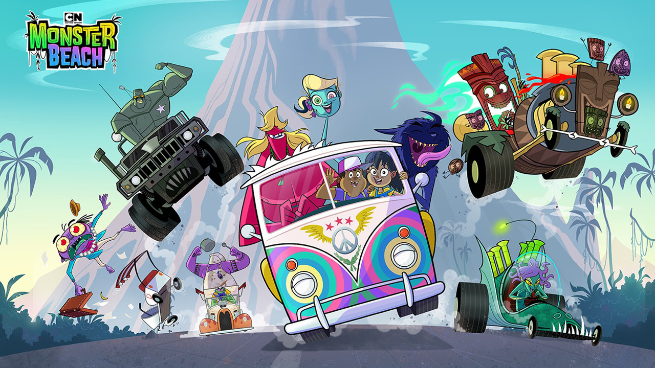 Premierowe odcinki "Monster Beach" od 6 grudnia w Cartoon Network ...