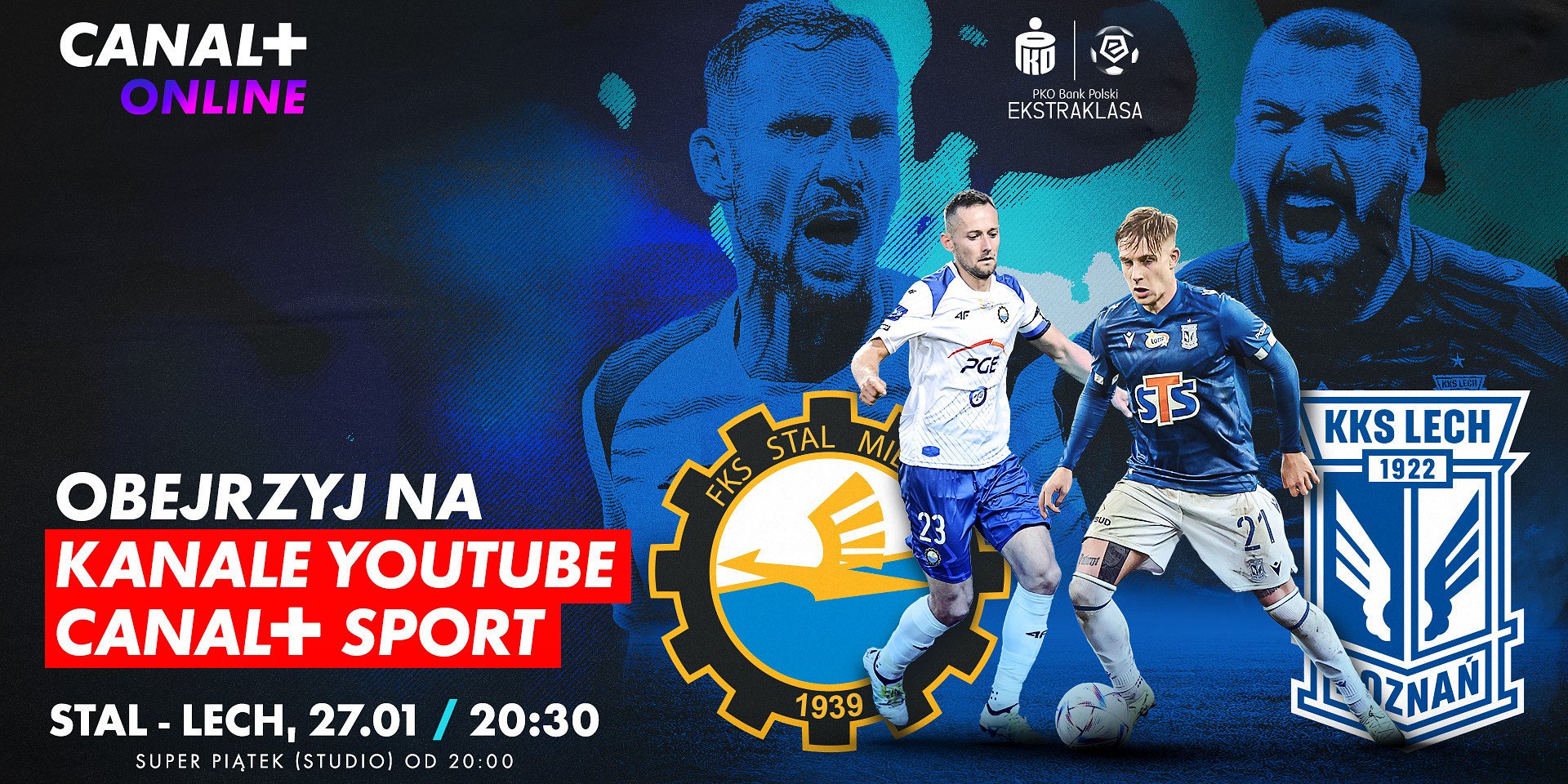 Canal+Sport pokaże mecz Ekstraklasy za darmo na YouTube - omediach.info