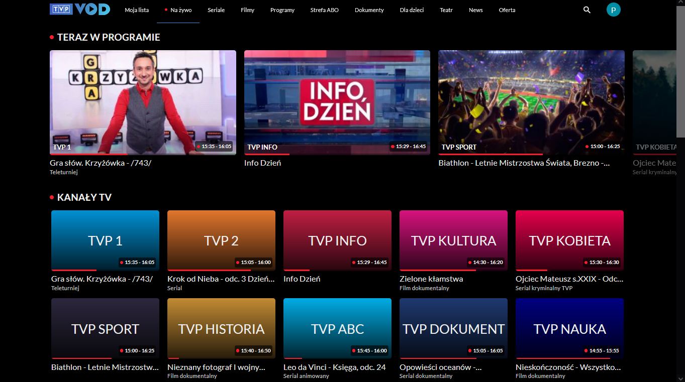 Koniec TVP Stream? Publiczny nadawca zachęca do przejścia na TVP VOD - omediach.info