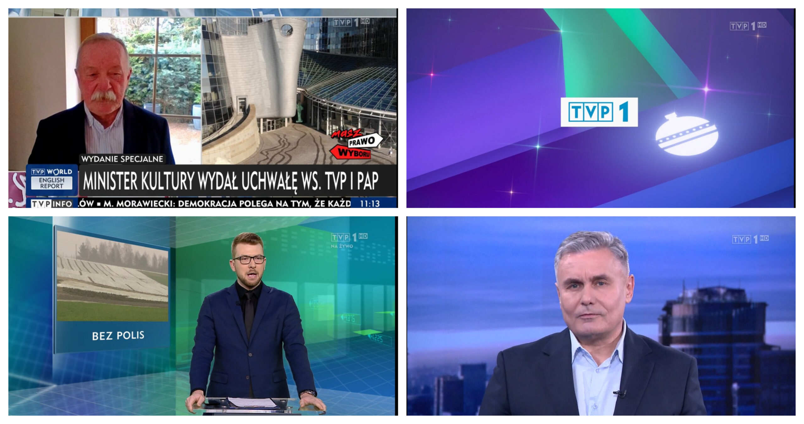 Dzień zmian w mediach publicznych. Przerwa w emisji TVP Info i TVP3, zapowiedź Wiadomości ...