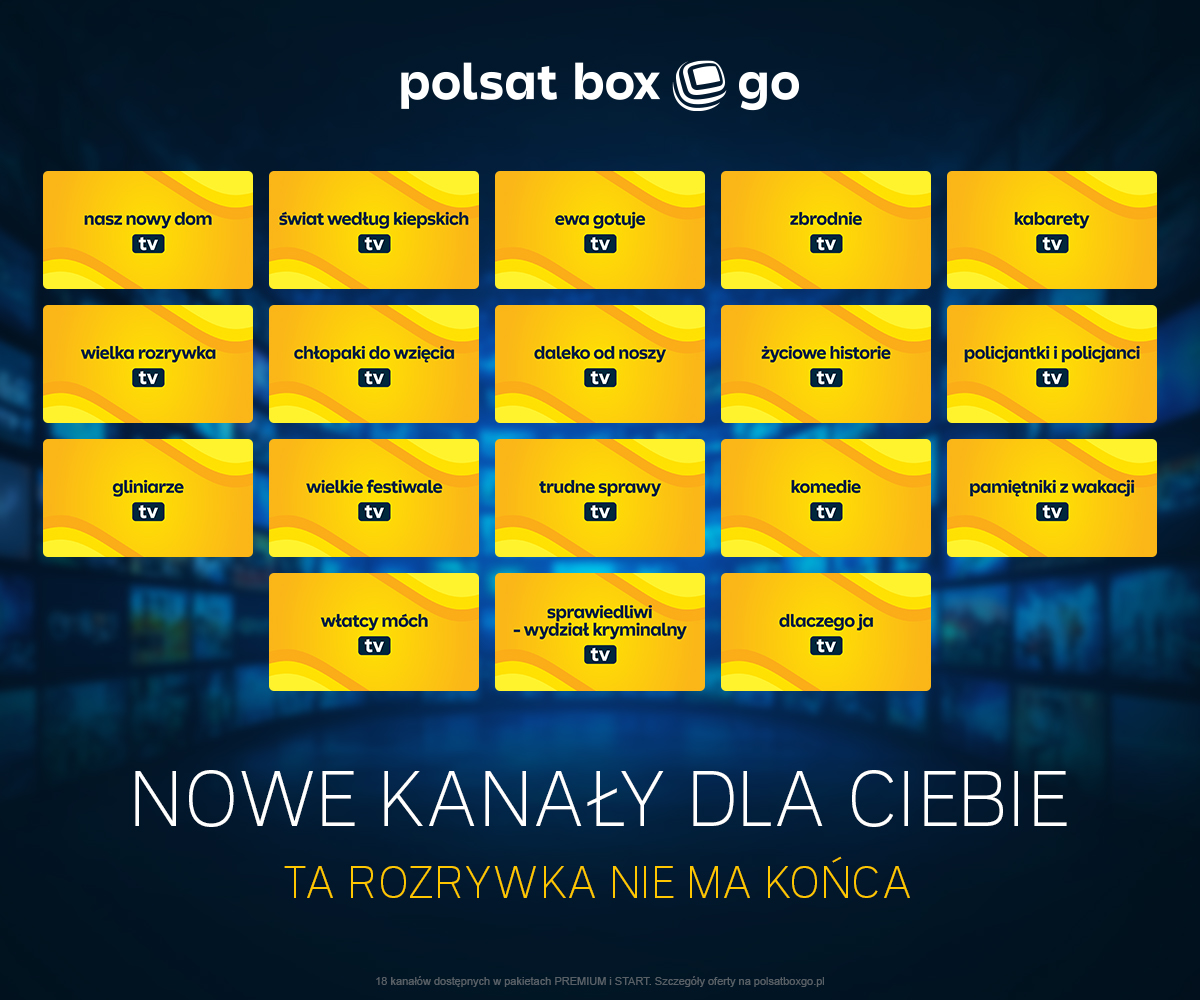 18 kanałów FAST od Grupy Polsat Plus już dostępne w Polsat Box Go. W ...